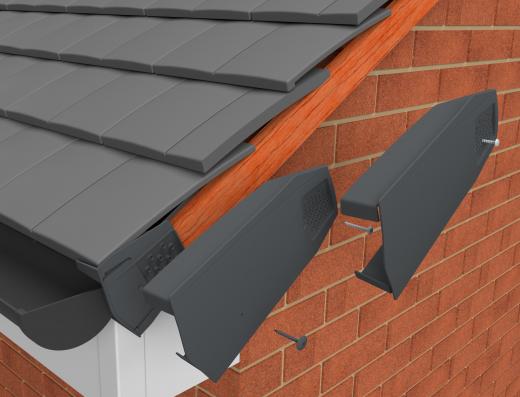 SmartVerge Interlocking Plain Tile Eaves Closure | Manthorpe